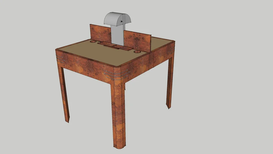 Writing Table2 | 3D Warehouse