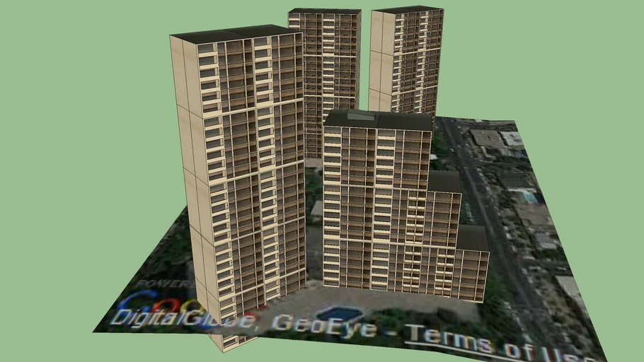 zomorod residential complex 2 | 3D Warehouse