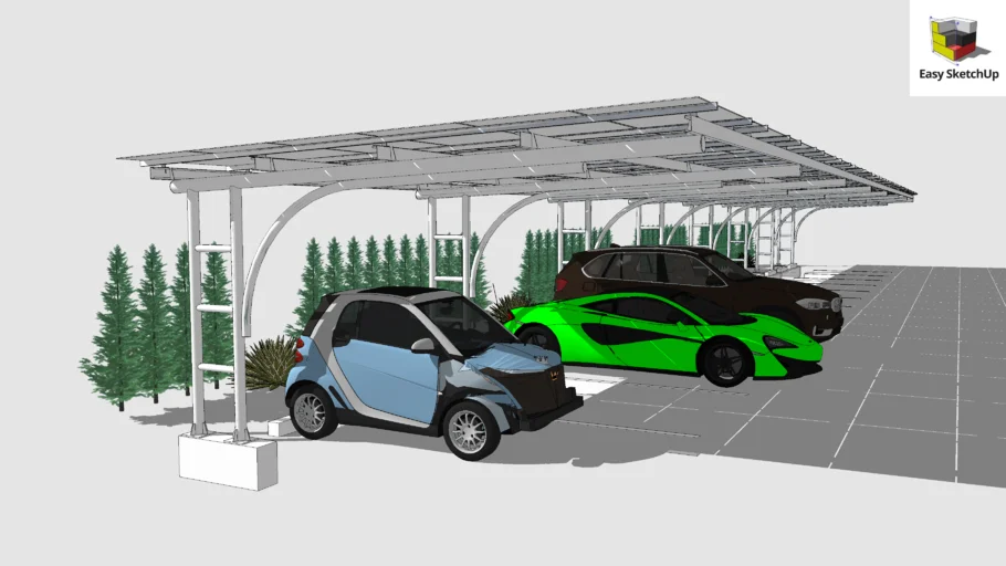 Solar Car Park | 3D Warehouse