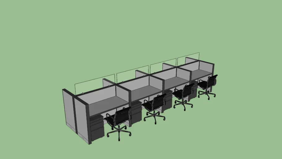 work station | 3D Warehouse