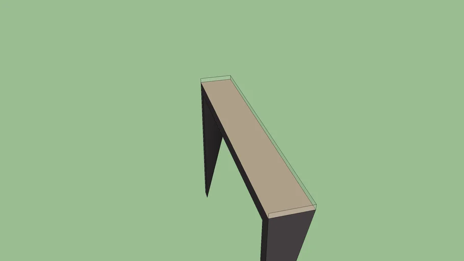 Modern Bench | 3D Warehouse