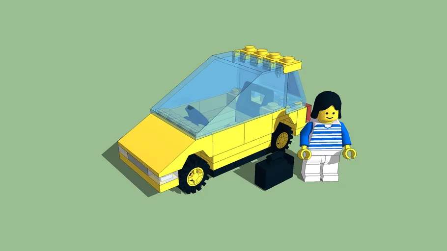Lego 6530 Sport Coupe (1990) | 3D Warehouse