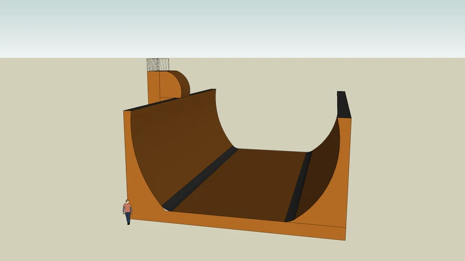 Half pipe | 3D Warehouse