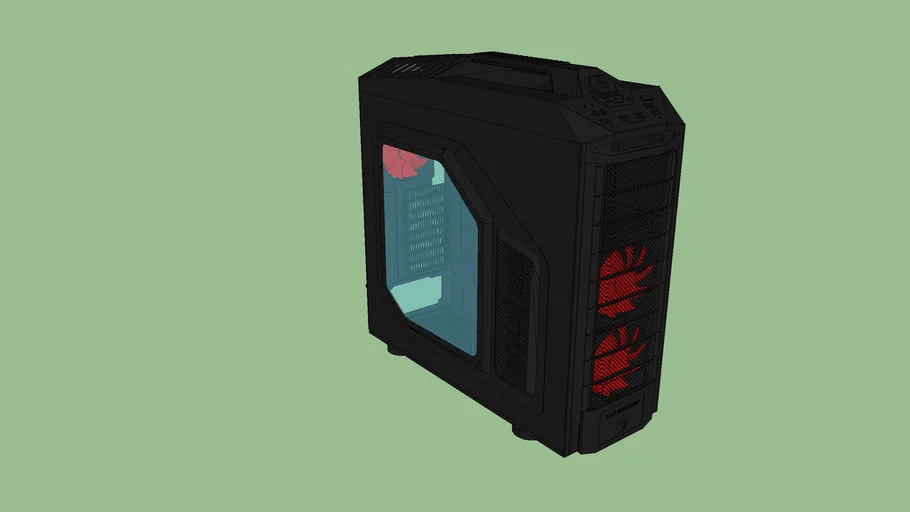 cooler master storm trooper | 3D Warehouse