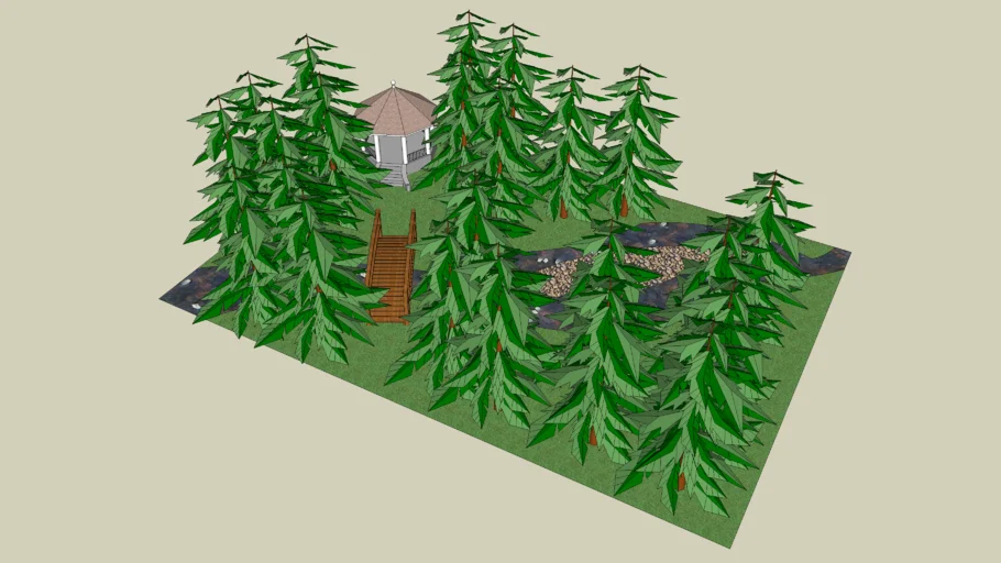 Forest Scene | 3D Warehouse
