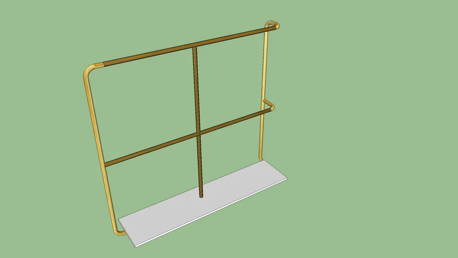 Curvy Dress Rack | 3D Warehouse