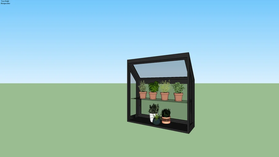 Detailed Garden Window | 3D Warehouse