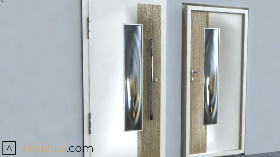 Entrance Door (V-Ray Ready) | 3D Warehouse