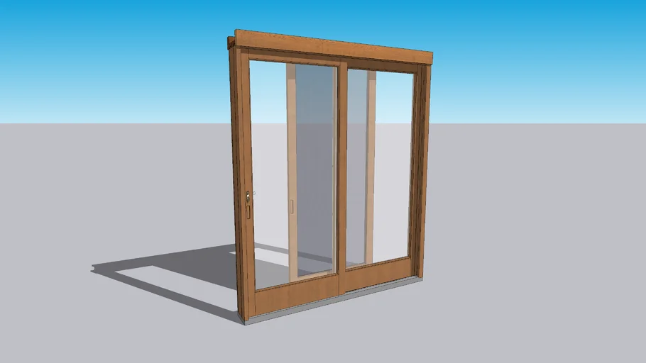 Custom Built Andersen Gliding Patio Door | 3D Warehouse