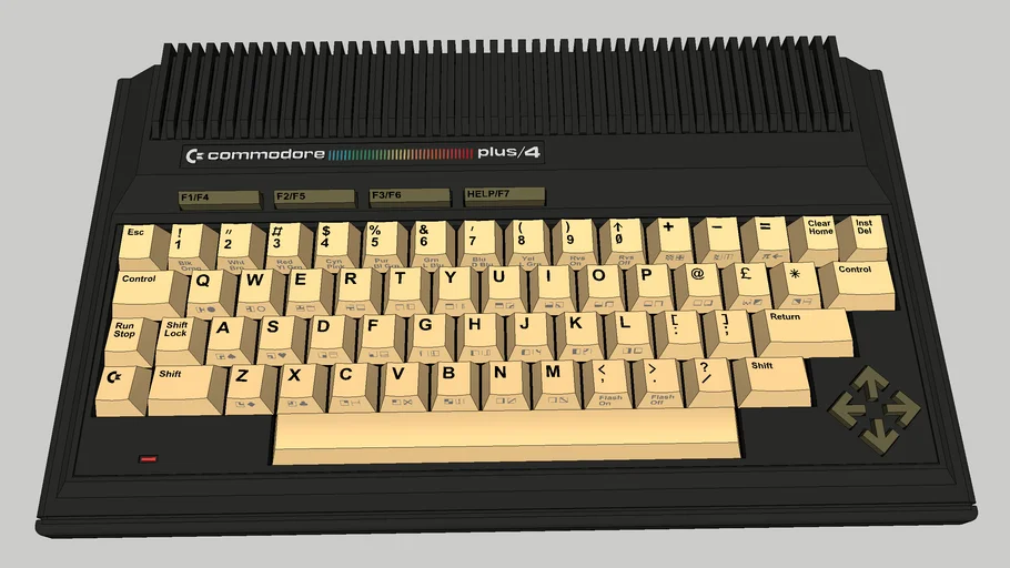 Commodore Plus4 | 3D Warehouse