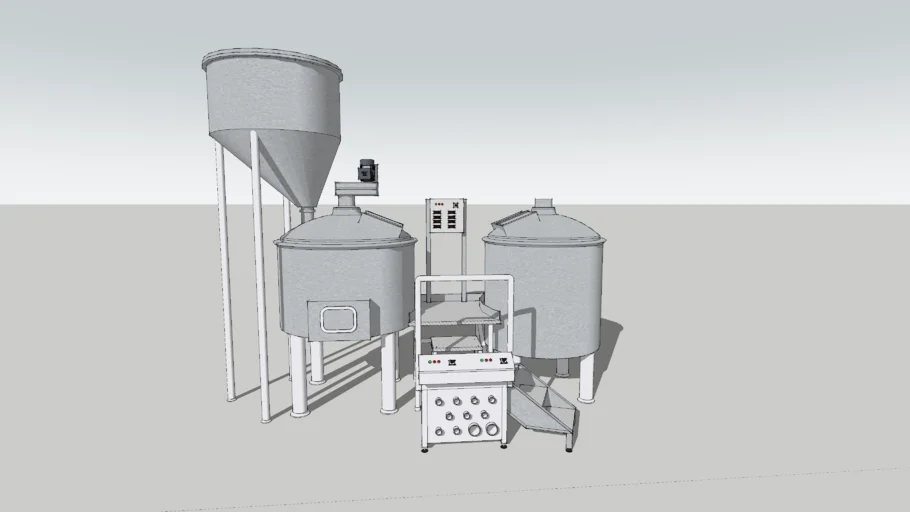 10 BBL Brewhouse | 3D Warehouse