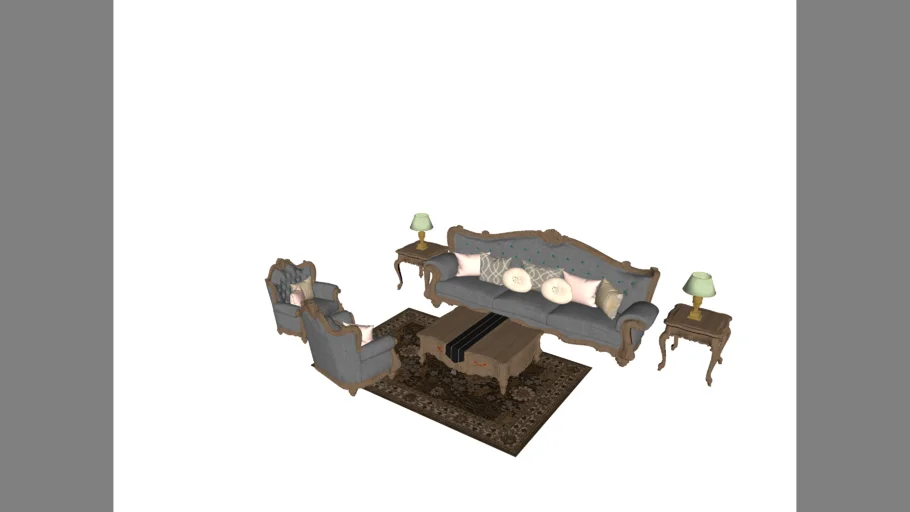Sofa Set | 3D Warehouse