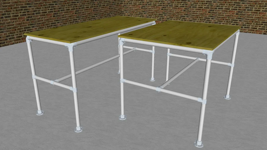 Maker Bench and Maker Bench Mate | 3D Warehouse