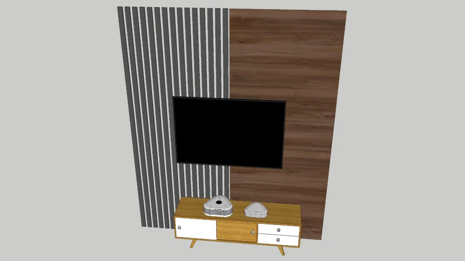 TV Wall | 3D Warehouse