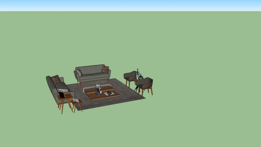 sala exterior | 3D Warehouse