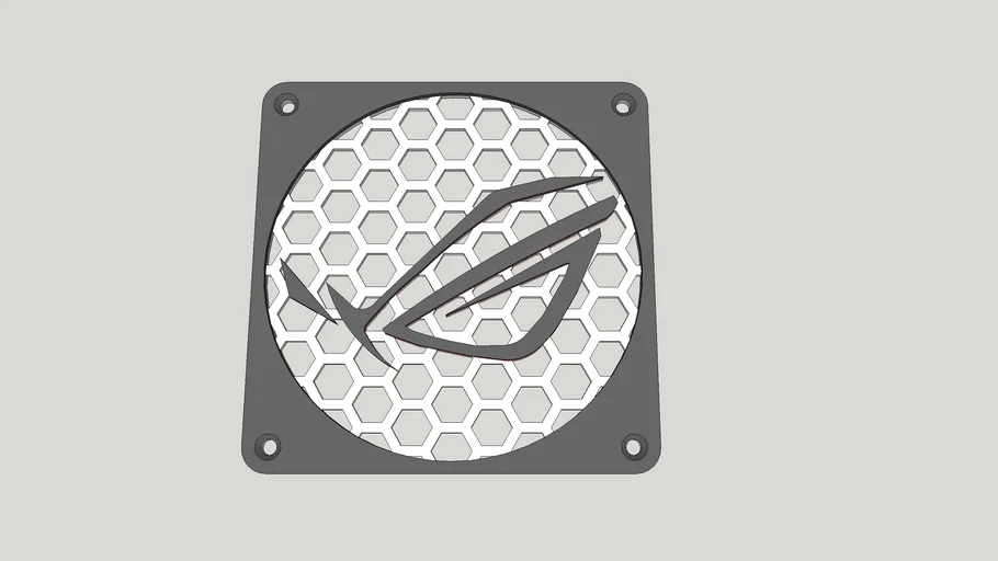 Asus Rog 120mm Fan Grill/Guard | 3D Warehouse