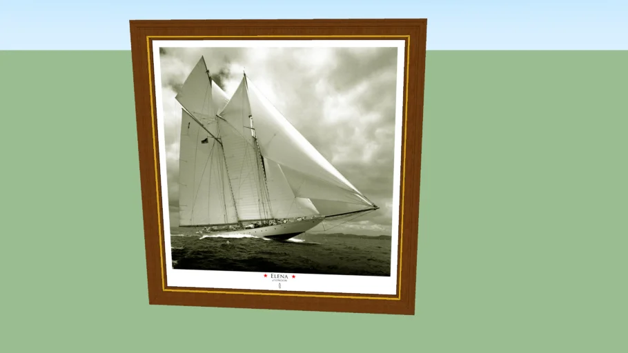 Picture in a frame | 3D Warehouse