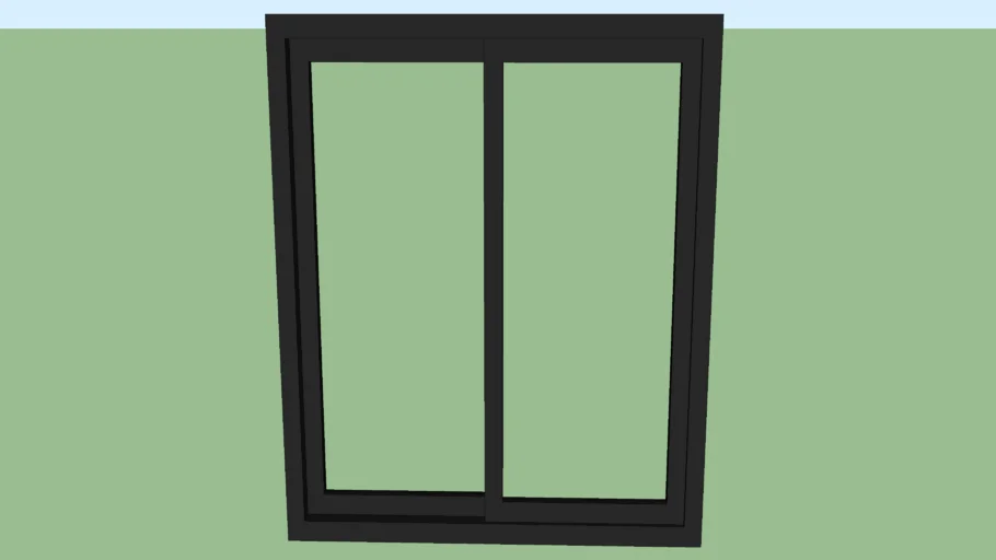 sliding window | 3D Warehouse