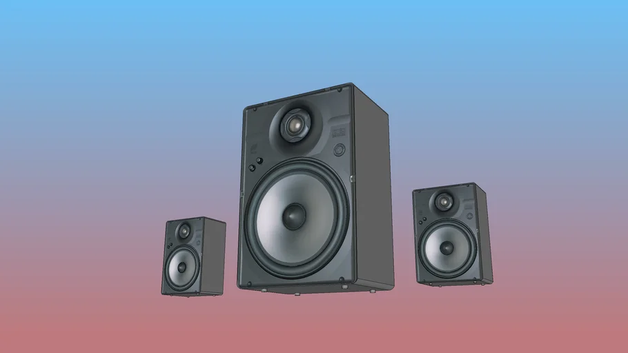 loudspeaker sound box | 3D Warehouse