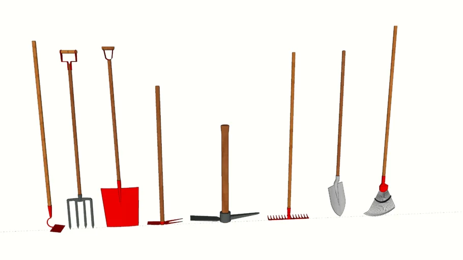 gardening tools | 3D Warehouse