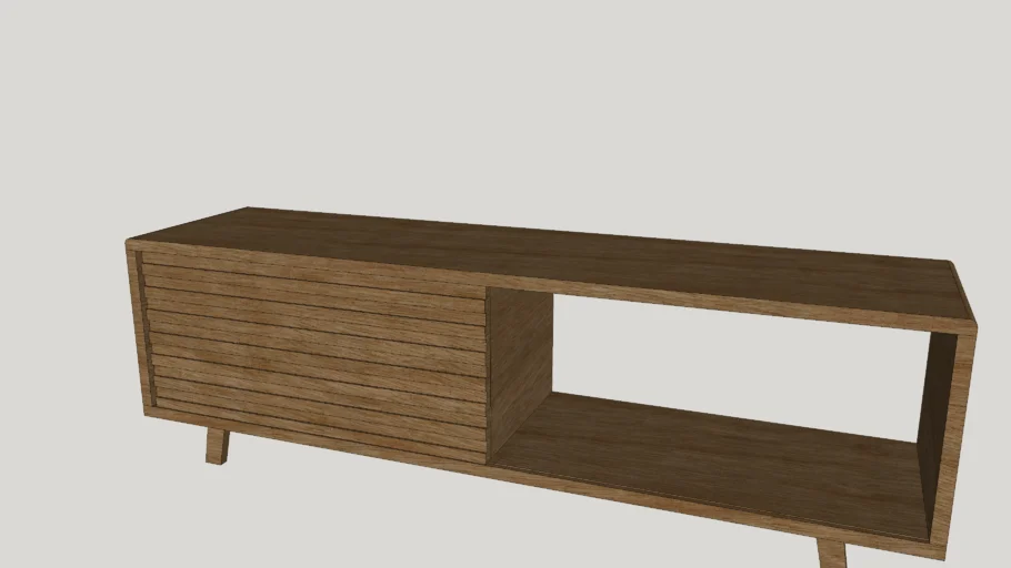 Tv Console | 3D Warehouse