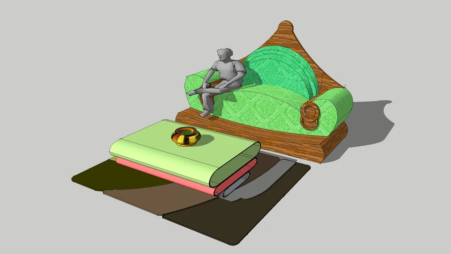 mini salon | 3D Warehouse