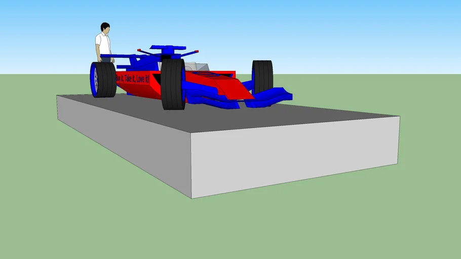 Forbes F1 car | 3D Warehouse