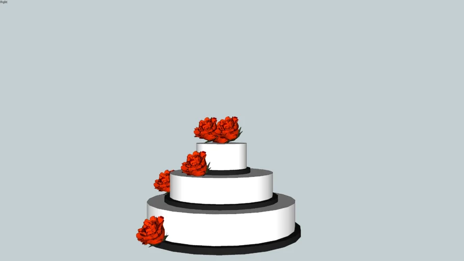 wedding cake | 3D Warehouse