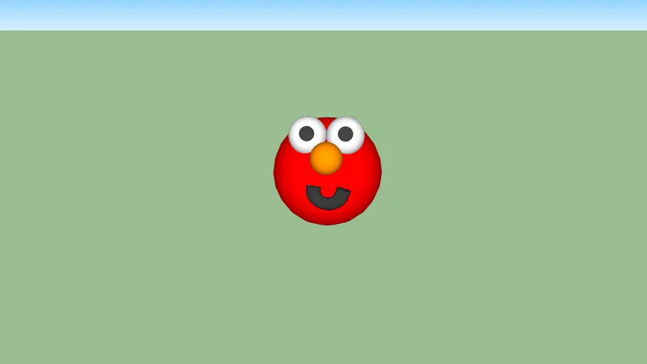 elmo | 3D Warehouse