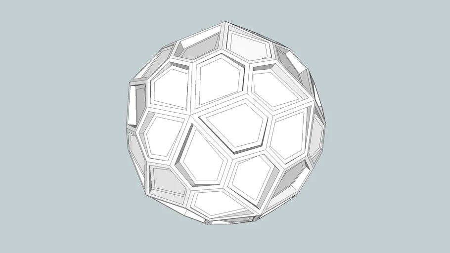 Pentagonal Hexecontahedron | 3D Warehouse