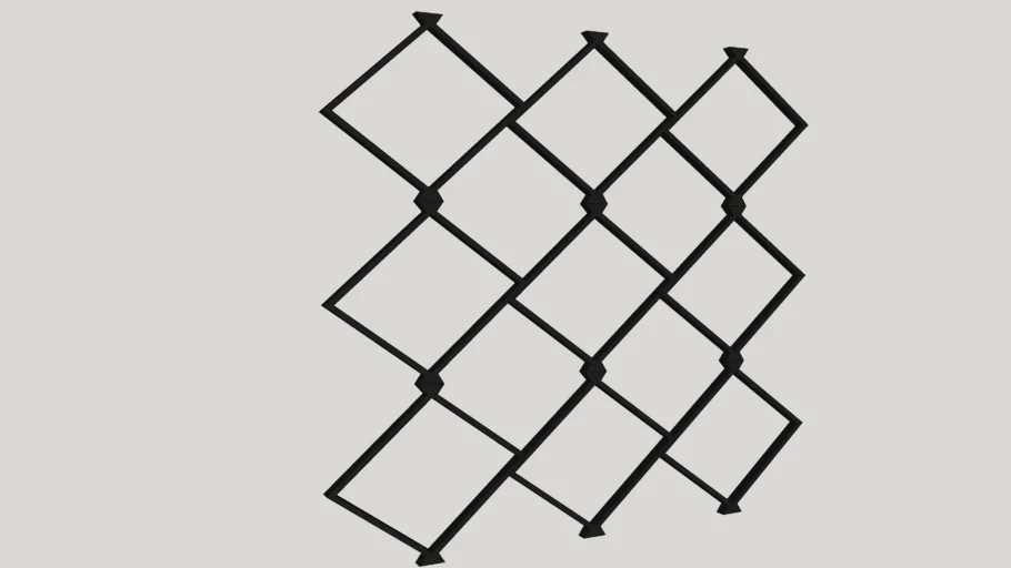 Tela metálica Wire mesh | 3D Warehouse