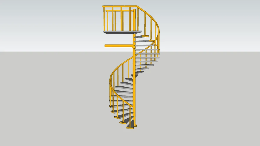 Spiral Stair | 3D Warehouse