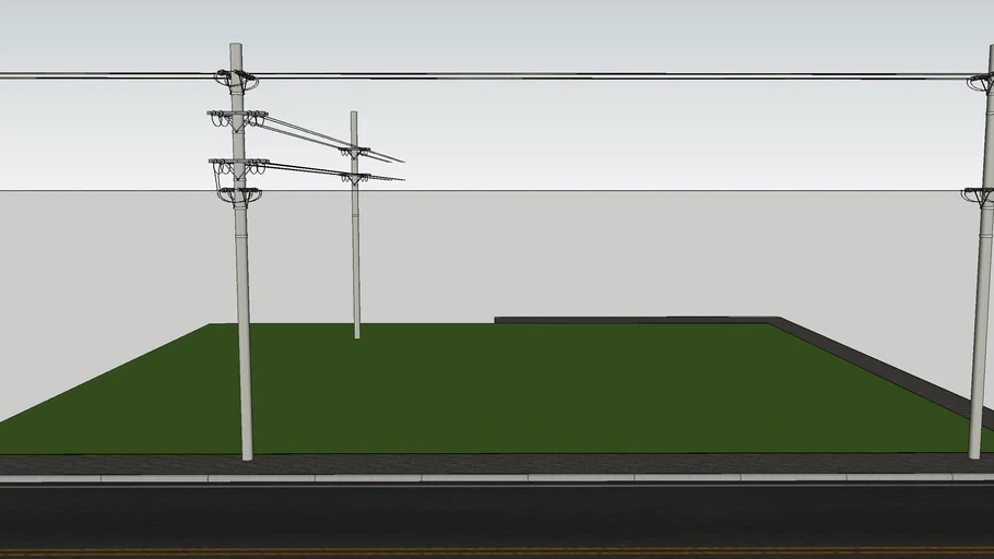 tiang listrik | 3D Warehouse