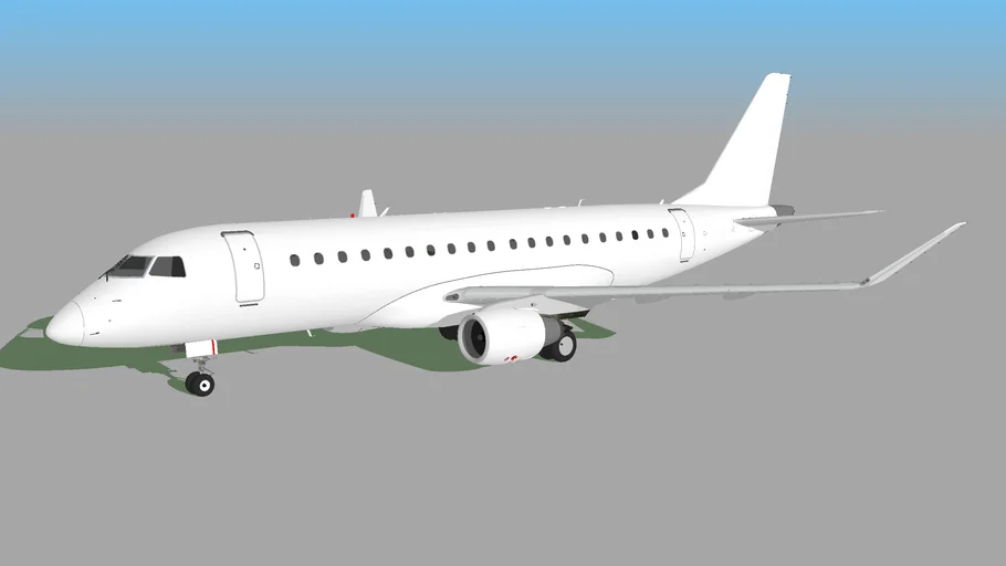 Template - Embraer ERJ-175 | 3D Warehouse