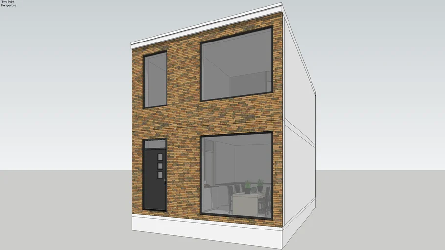 Doorzonwoning | 3D Warehouse