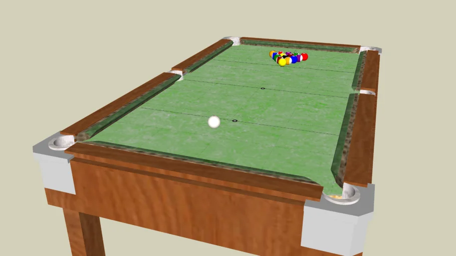 Pool Table | 3D Warehouse