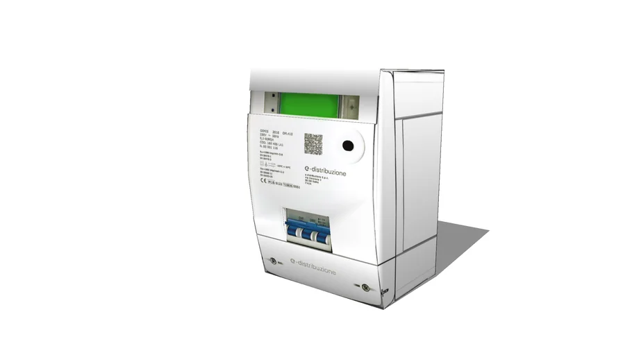 Contatore eletrico SEN Gemis OM 410 | 3D Warehouse
