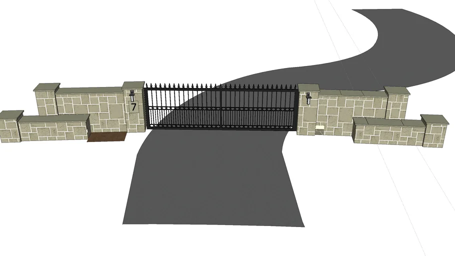 entry feature | 3D Warehouse
