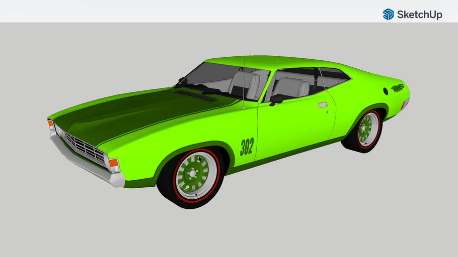 Ford Falcon GT XA Superbird | 3D Warehouse