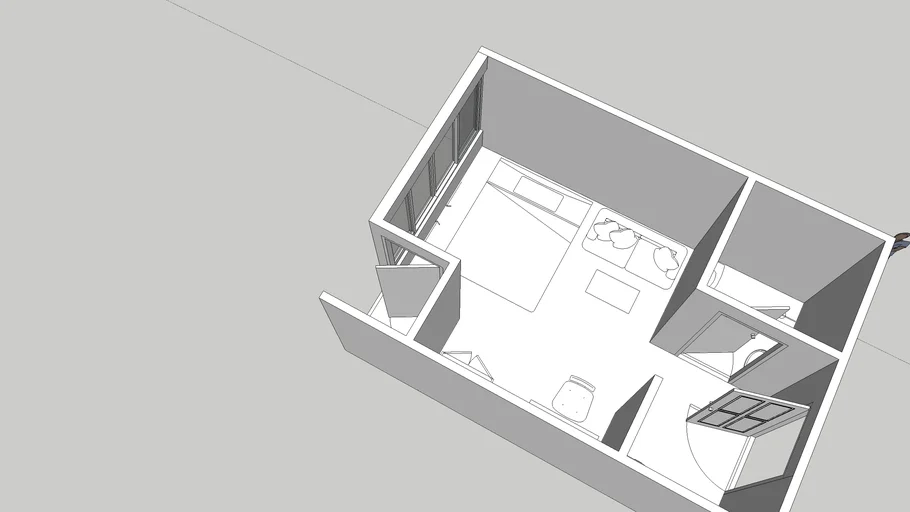 studio apartment | 3D Warehouse