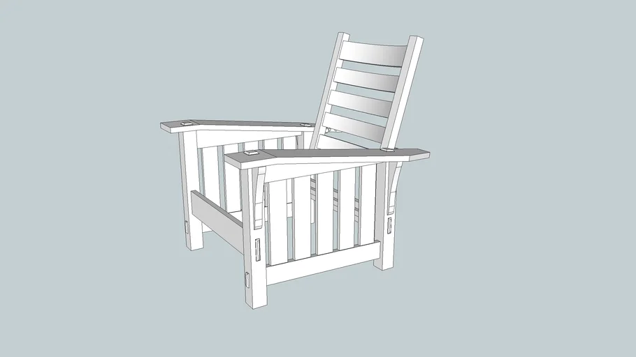 morris chair | 3D Warehouse