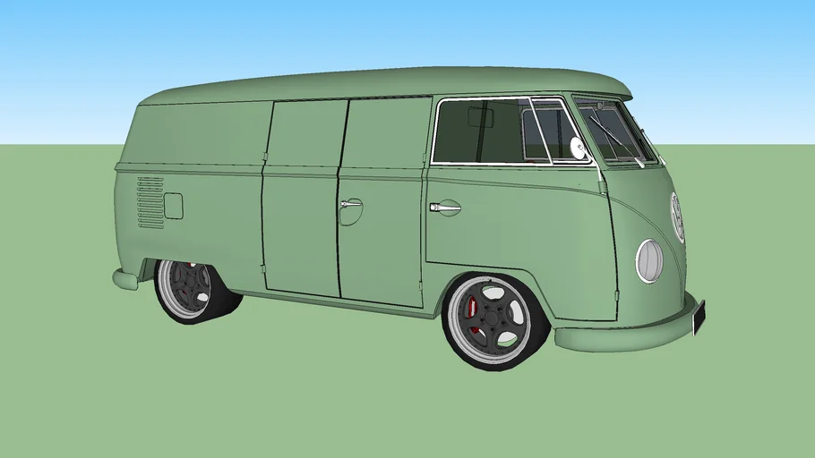 VOLKSWAGEN TRANSPORTER T1 PANEL VAN | 3D Warehouse