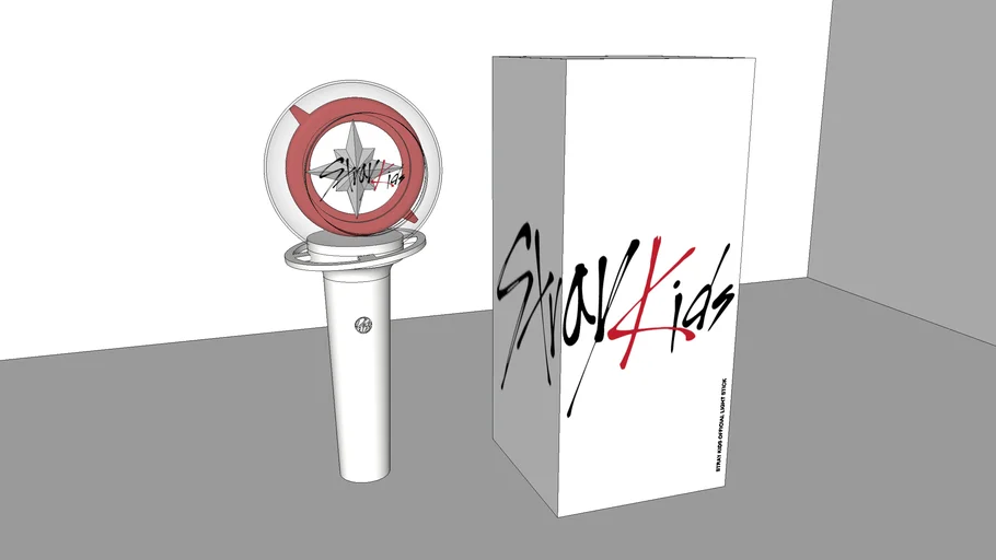Nachimbong - Stray Kids Official Lightstick | 3D Warehouse
