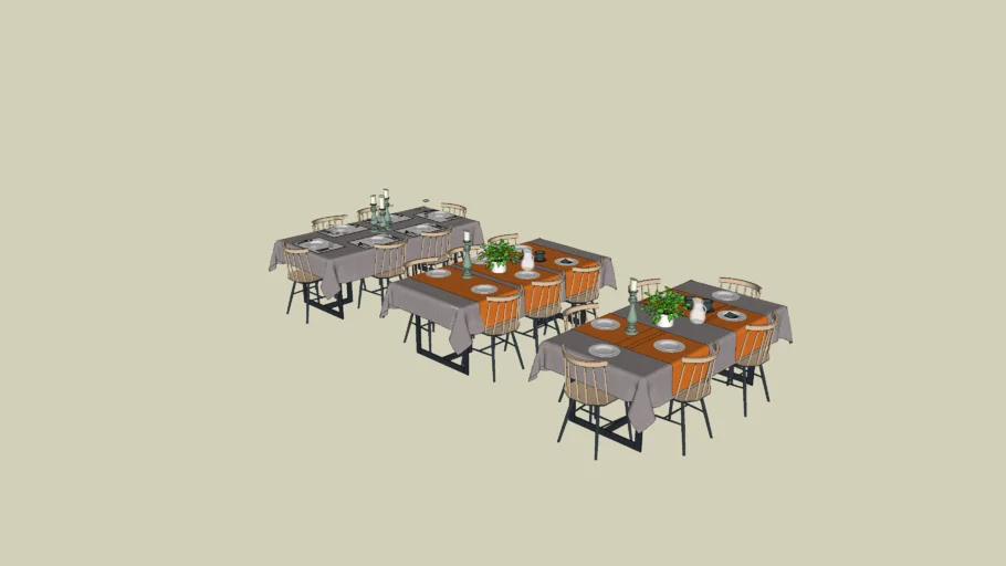 Table Settings | 3D Warehouse