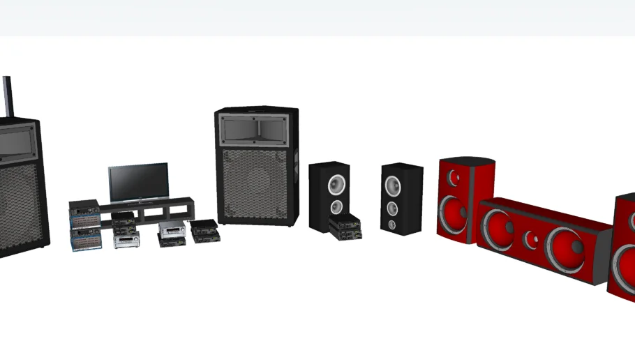 sound system | 3D Warehouse