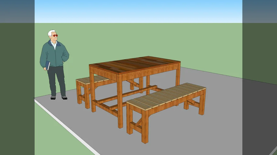 bangku | 3D Warehouse