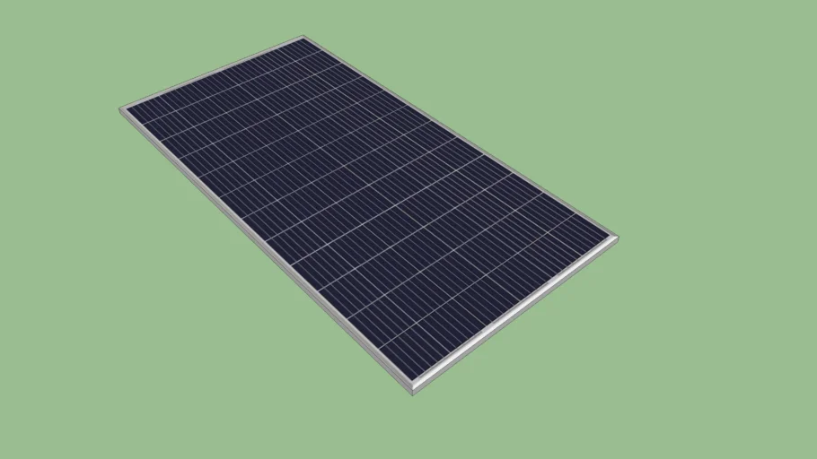 Placa solar | 3D Warehouse