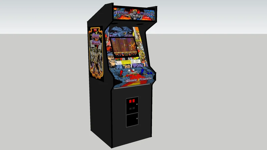 Magic Sword arcade game | 3D Warehouse