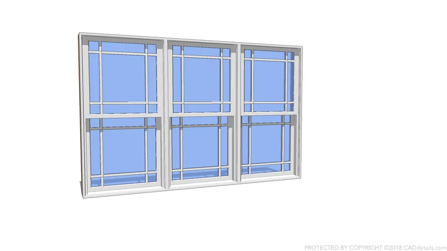 Window Revit Object_ Double Hung | 3D Warehouse