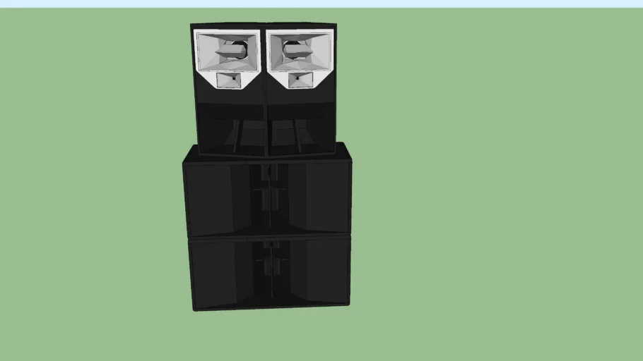 Funktion-One Speaker Set | 3D Warehouse